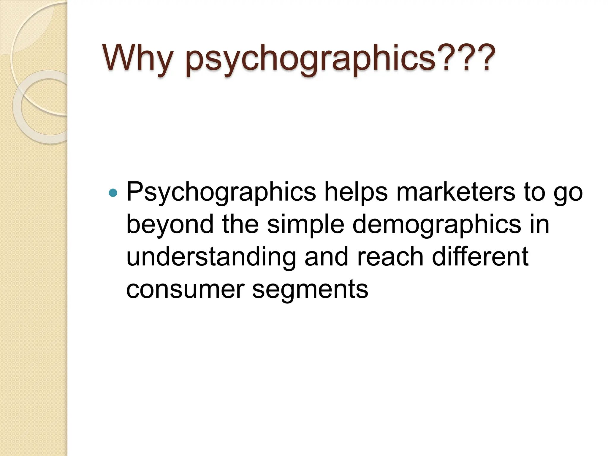 psychographics in consumer behaviour.pptx