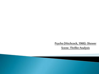 Thriller Analysis | PPT