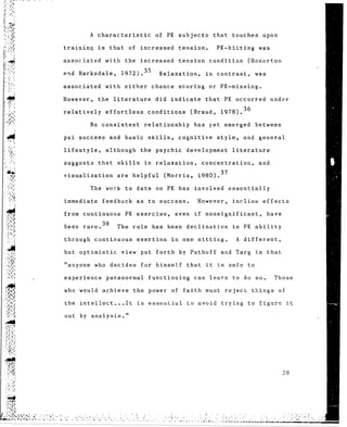 Psychokinesis and its possible implication to warfare strategy | PDF