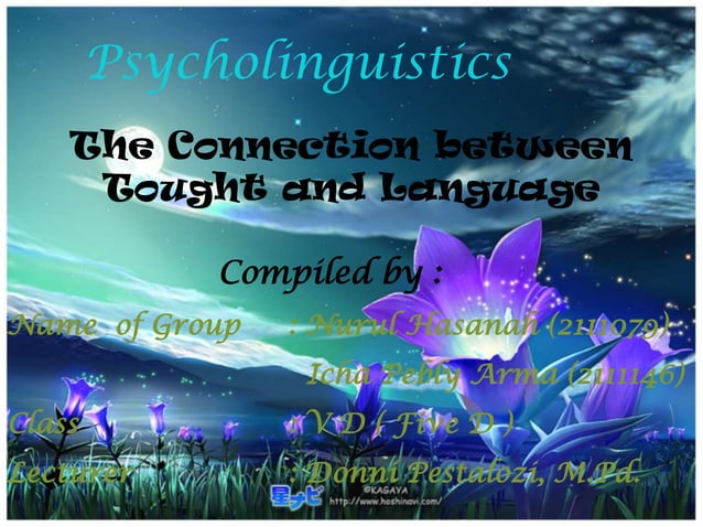 Revision of Psycholinguistics | PPTX | Programming Languages | Computing