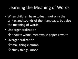 Psycholinguistics | PPT