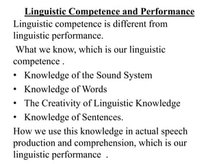 Psycholinguistics | PPTX