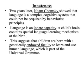 Psycholinguistics | PPTX