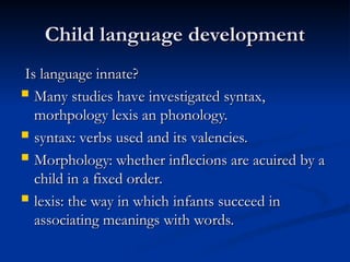 PSYCHOLINGUISTICS: STUDY ABOUT LANGUAGE AND THE BRAIN | PPT