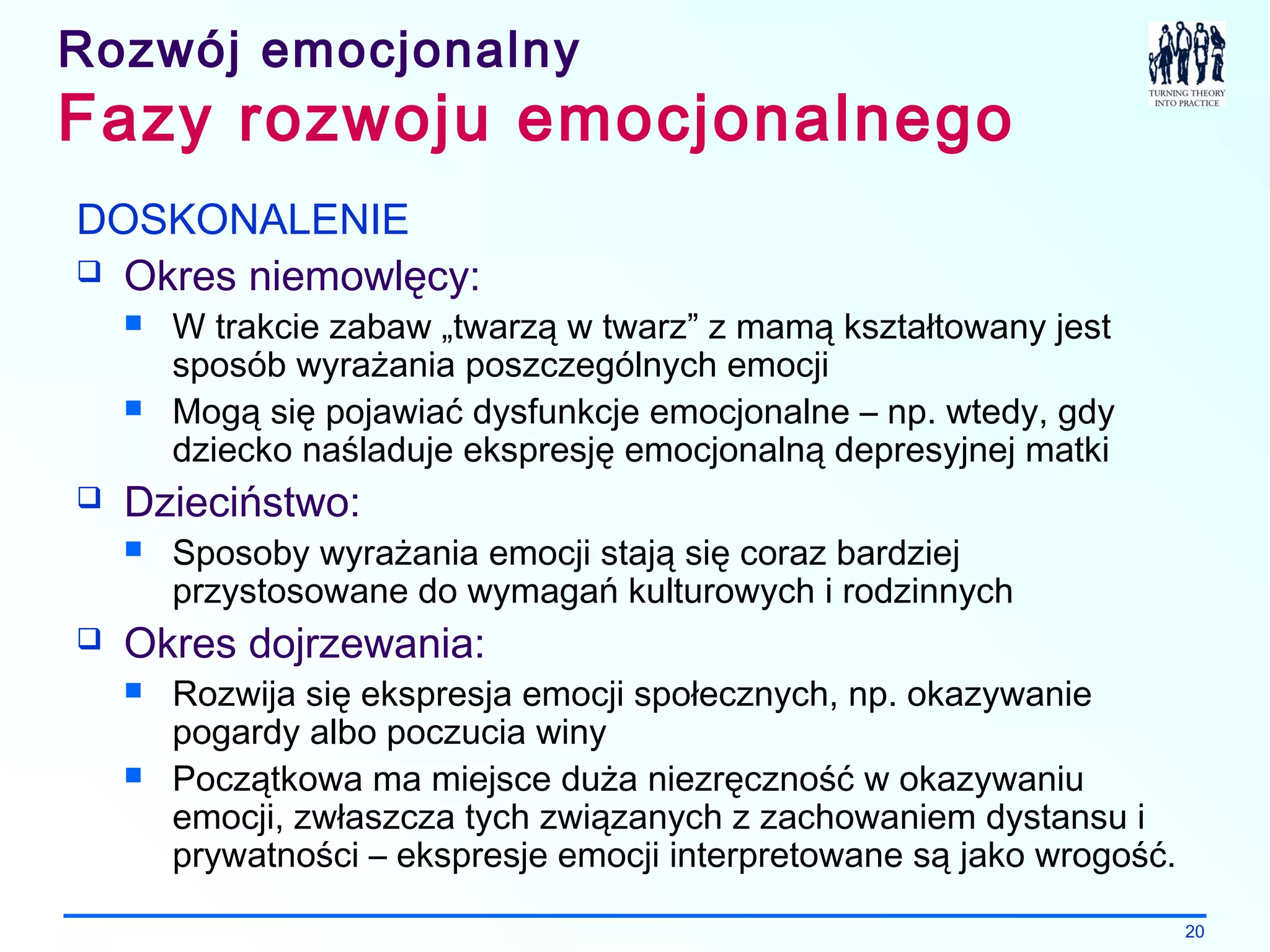 Psychologia emocji i motywacji 5 6 | PPT