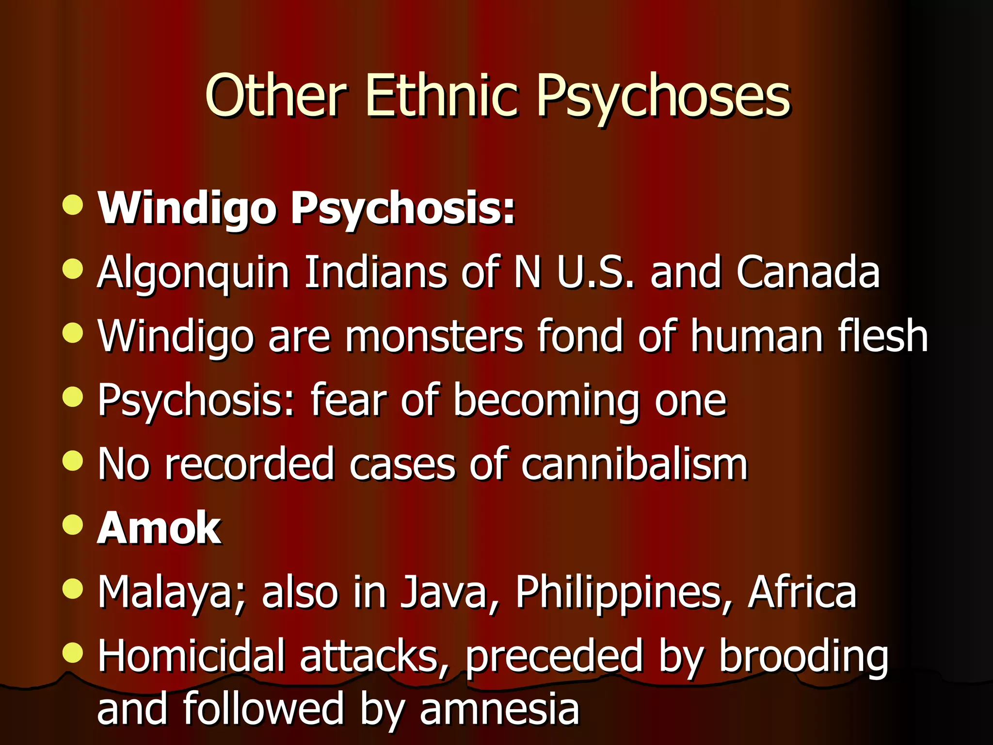 Psychological Anthropology | PPT