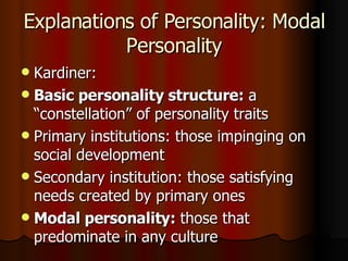 Psychological Anthropology | PPT