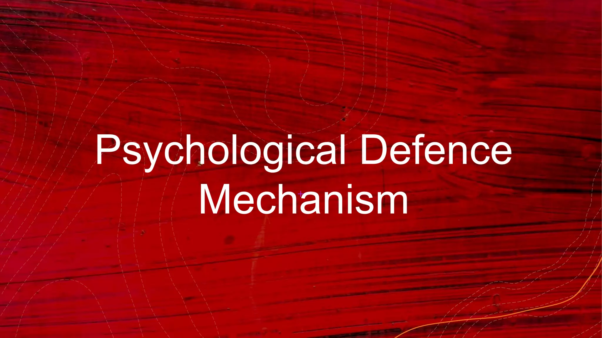 Psychological Defense Mechanisms Slides Presentation | PDF | Mental Health | Diseases and Conditions