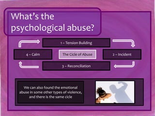 Psychological abuse | PPT