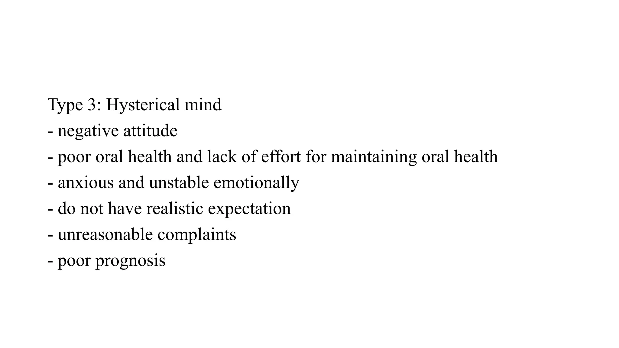 Psychological aspect in complete denture patients | PPTX