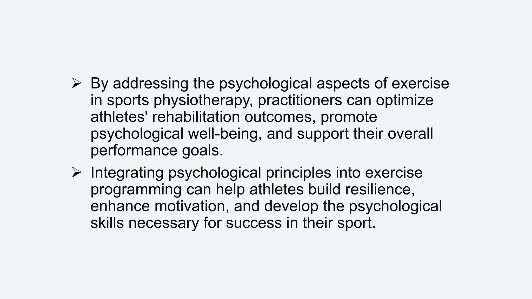 Psychological aspects of Exercise I Sports Psychology | PPTX