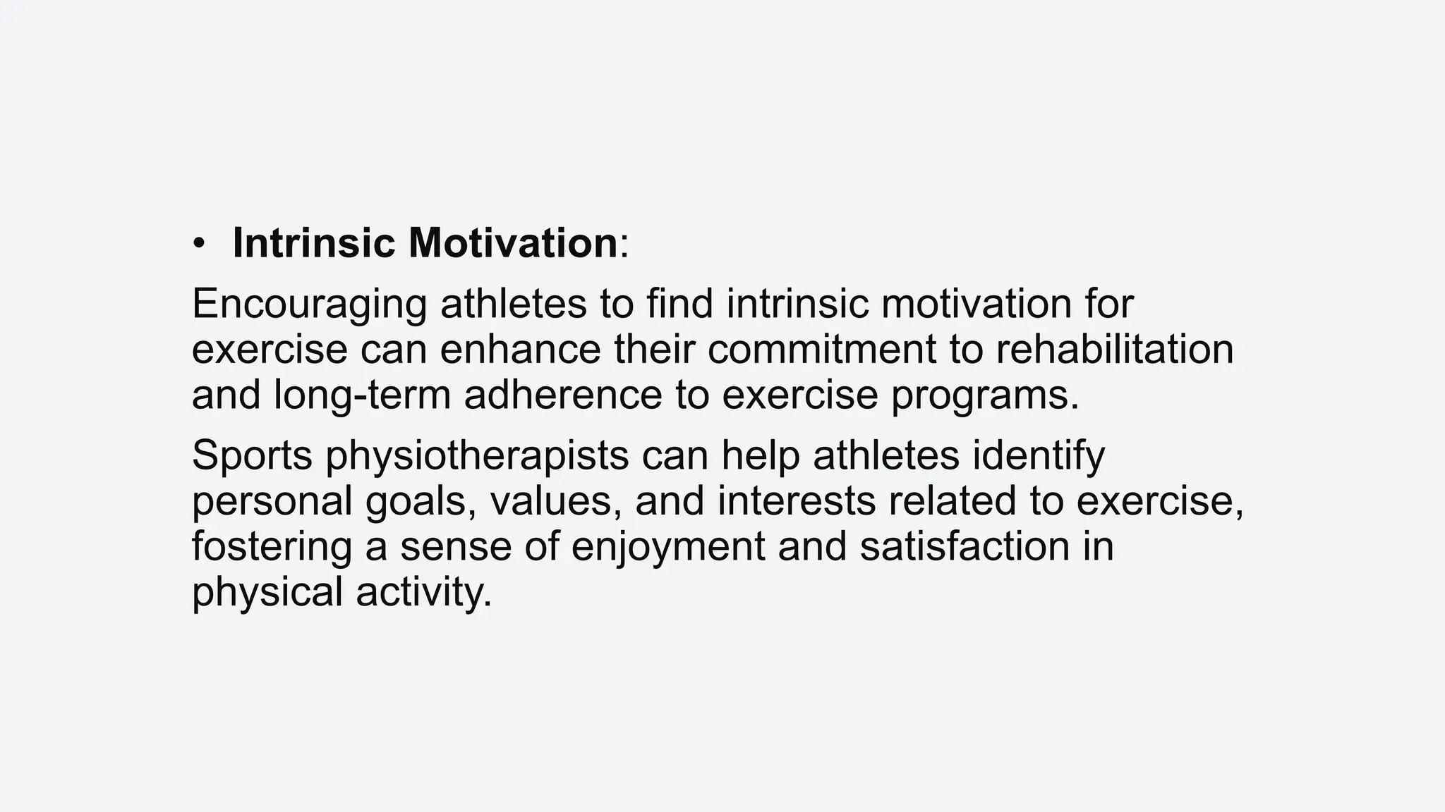 Psychological aspects of Exercise I Sports Psychology | PPTX