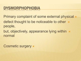 Psychological aspects of skin disease | PPTX