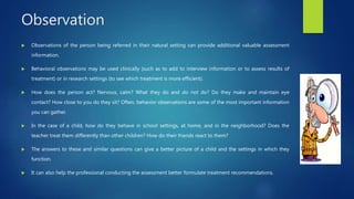 Psychological Assessment | PPTX
