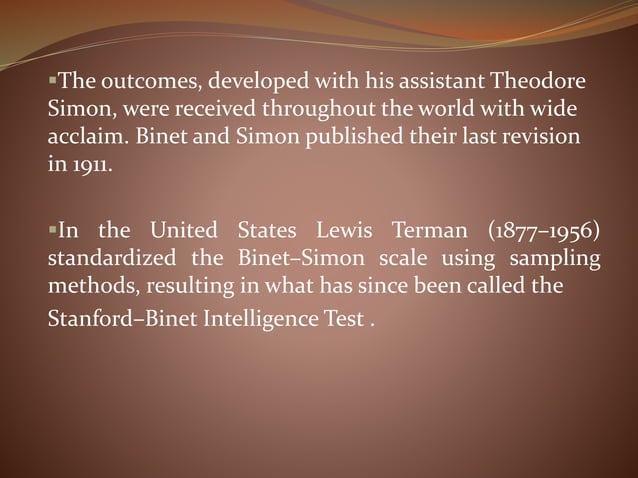 Psychological assessment introduction | PPTX