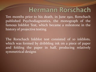 Psychological assessment introduction | PPTX