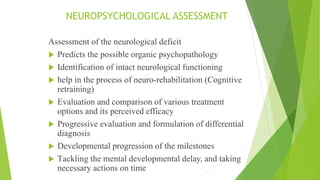 Psychological assessment and test | PPTX