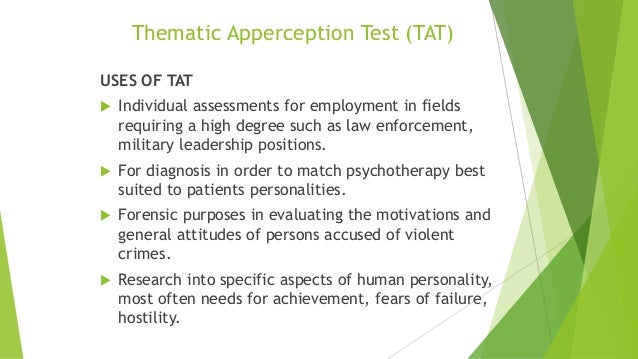 Psychological assessment and test