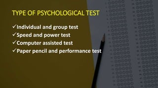 psychological assessment and test for nursing students unit 8.pptx