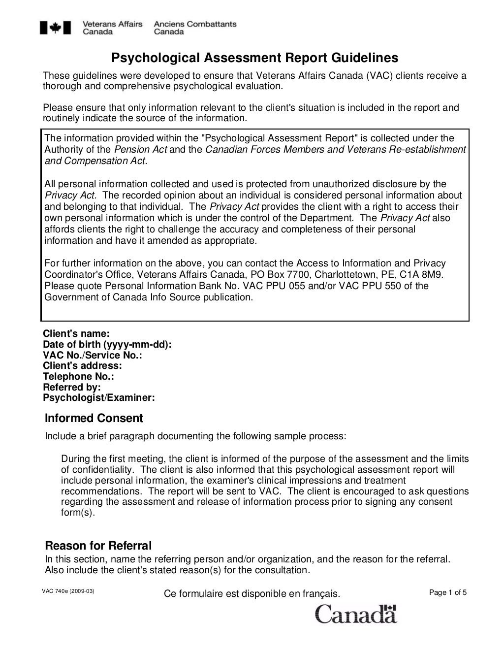Psychological Assessment Report psychological-assessment-report