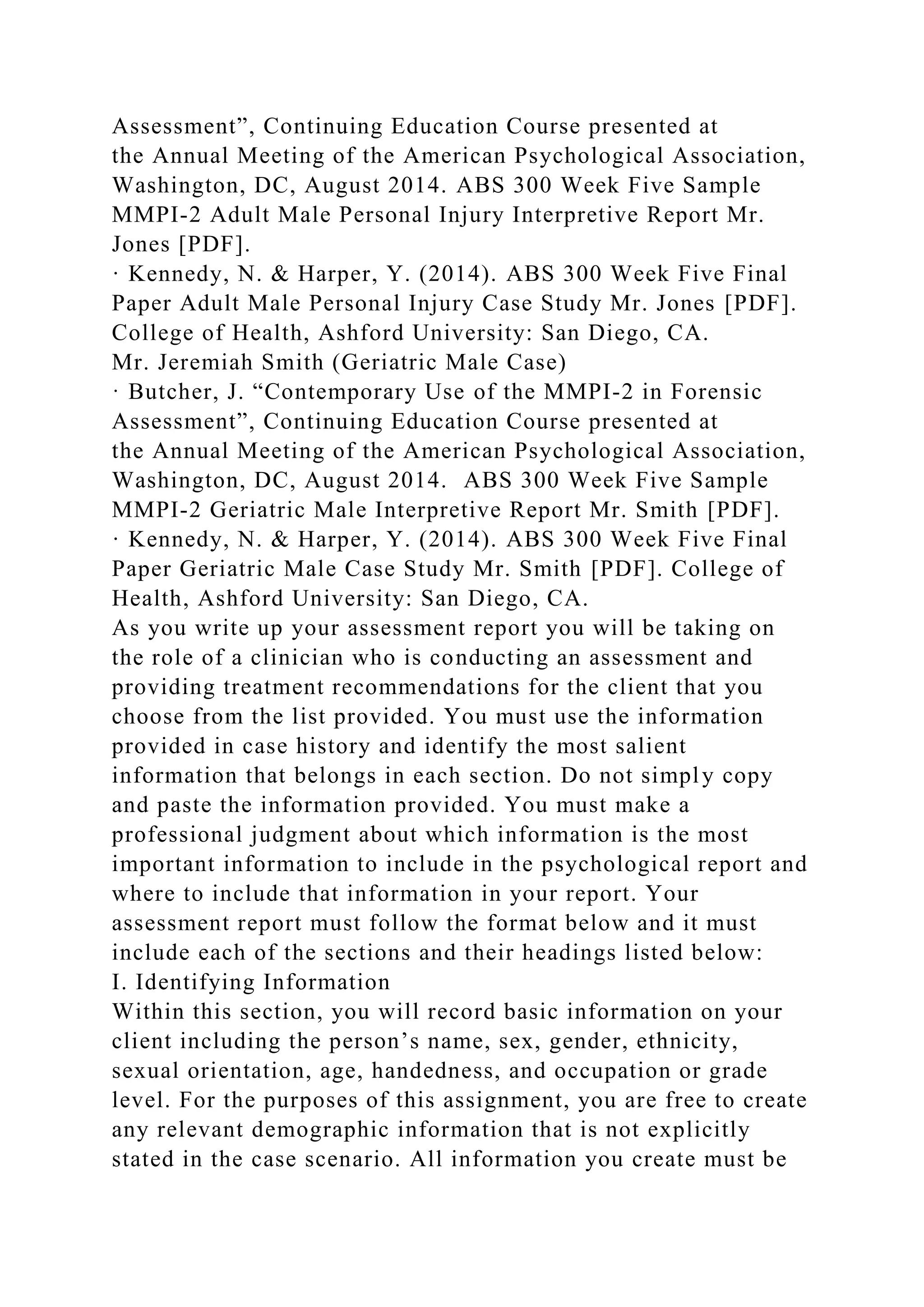 Psychological Assessment ReportPsychological assessment report.docx