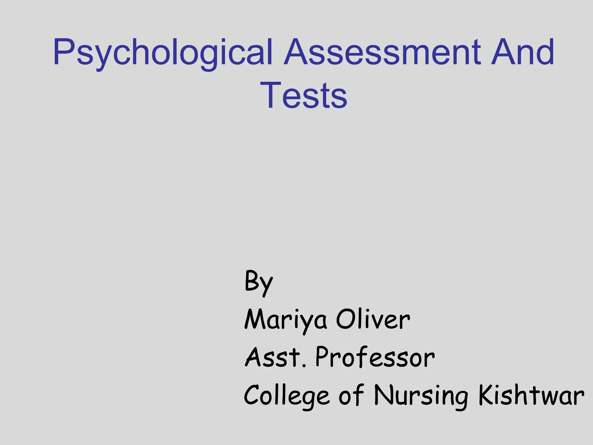 Psychological assessments and tests.pptx