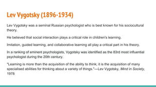 Psychological Basis for Work in Education- Vygotsky.pptx