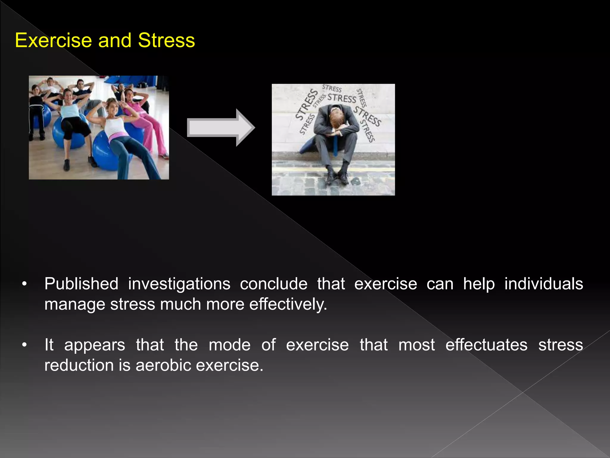 Psychological benefits of exercise | PPTX