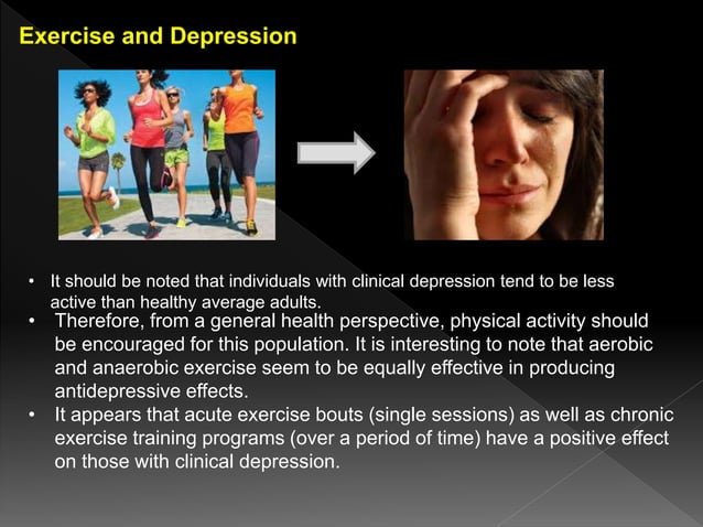 Psychological benefits of exercise | PPTX