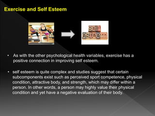 Psychological benefits of exercise | PPTX