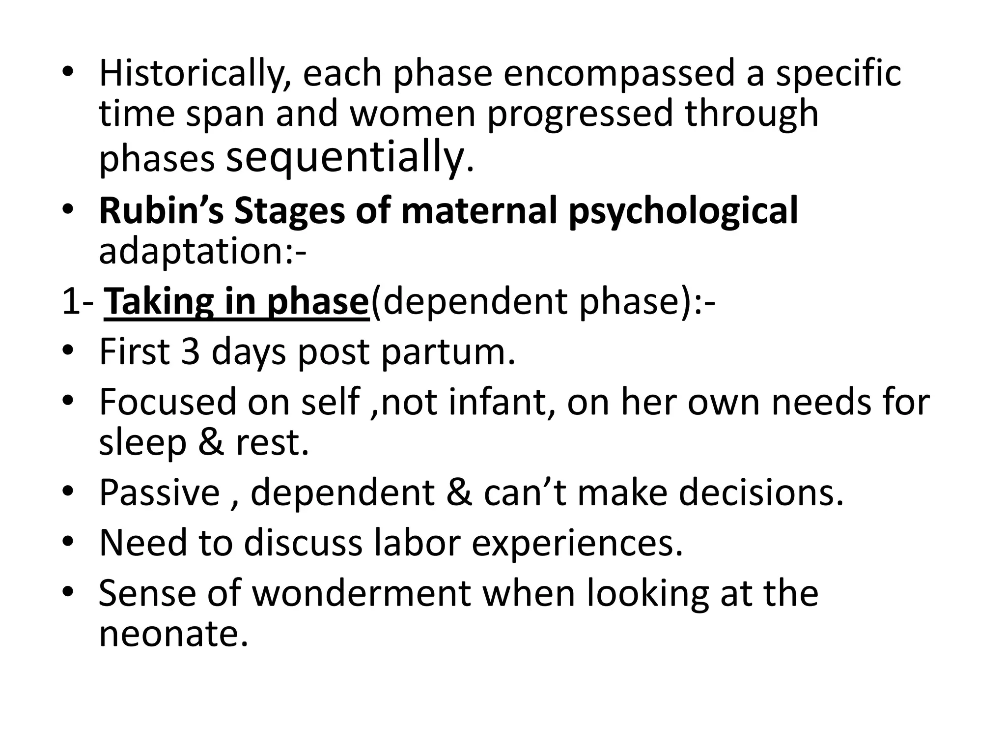 Psychological changes during puerperium1 | PPTX