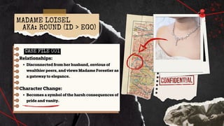 The Necklace by Guy De Maupasant, character analysis | PDF