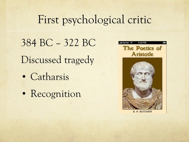 Psychological criticism | PPT | Books and Literature