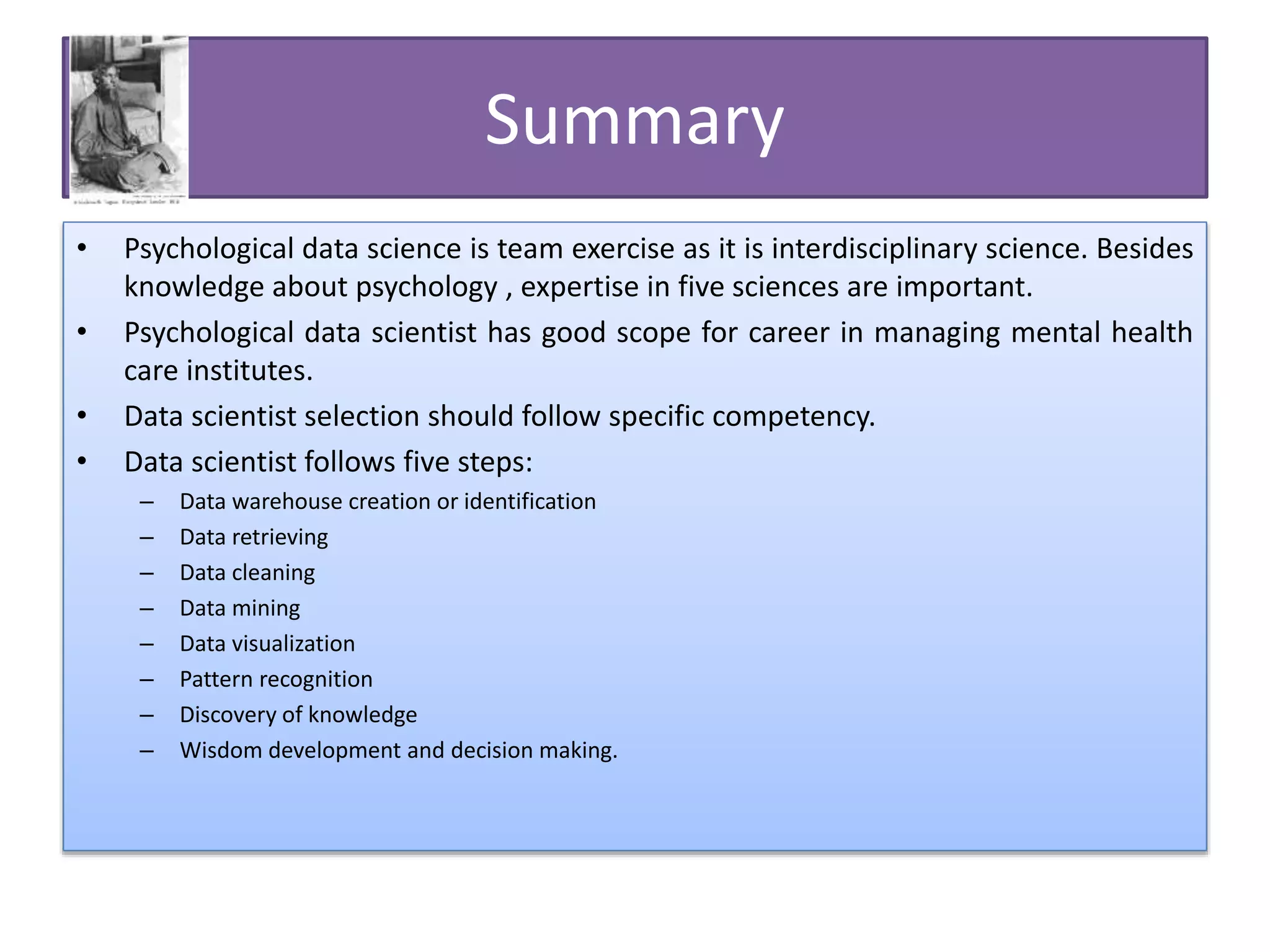 Psychological data science | PPSX | Information Services Industry ...