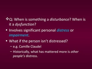 Psychological disorders | PPT