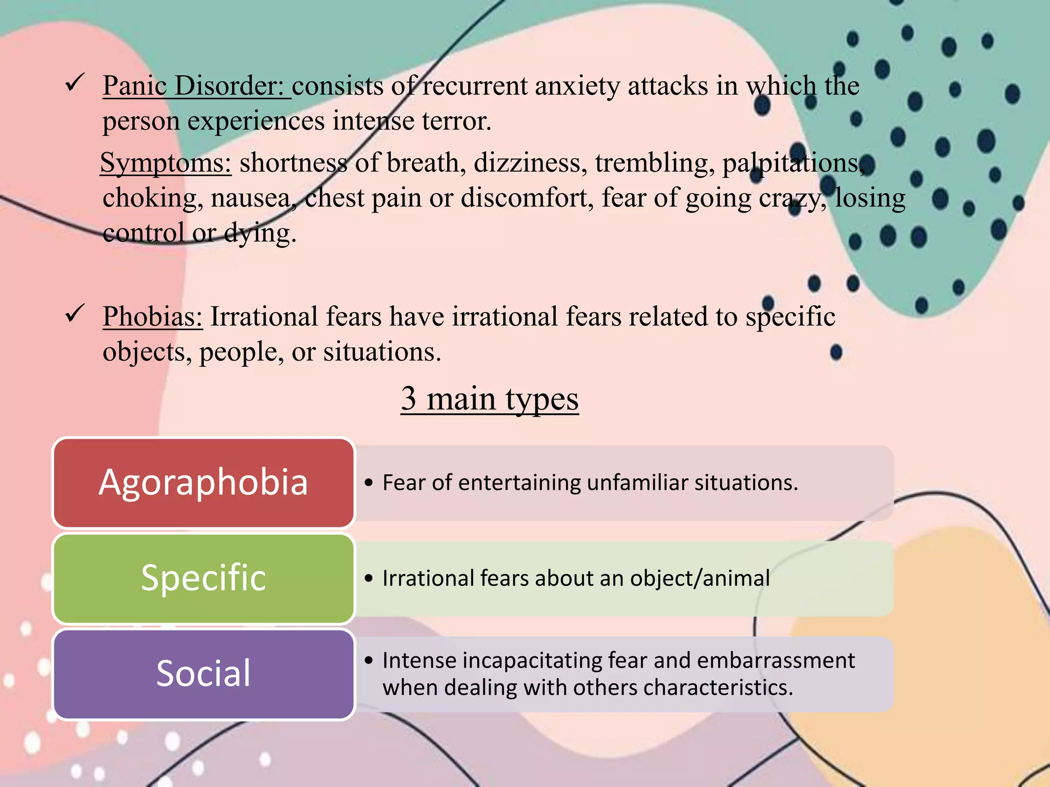 Major Psychological Disorders | PPTX
