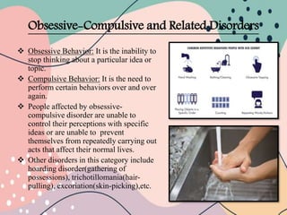 Major Psychological Disorders | PPTX