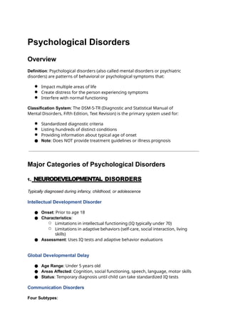 Psychological Disorders (Notes).pptx