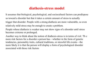Psychological disorders and treatment | PPTX