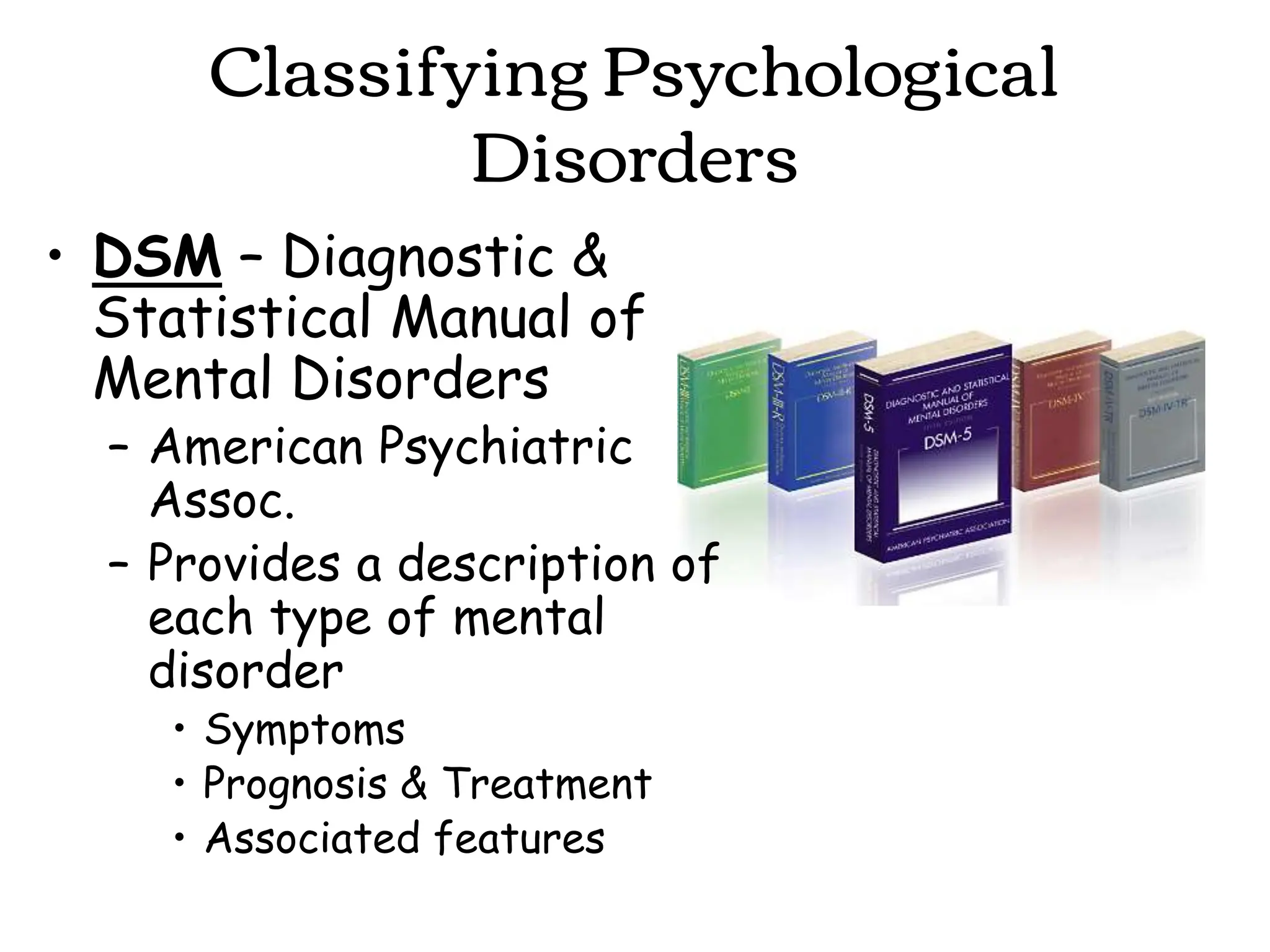 Psychological Disorders dsm 5.pptx | Free Download