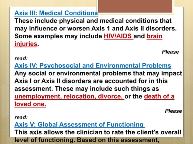 Complete Psychological Disorders List | PPTX | Mental Health | Diseases ...