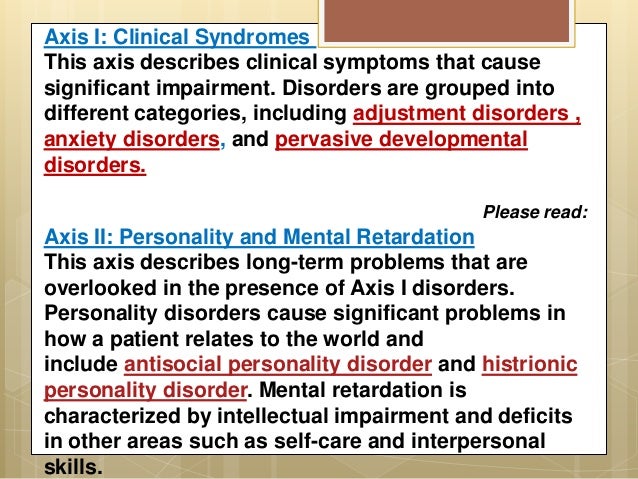 Complete Psychological Disorders List