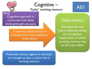 Psychological explanations of schizophrenia | PDF
