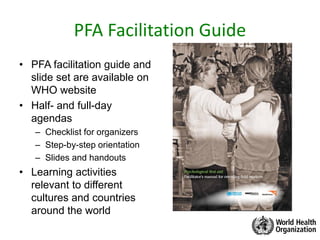 Psychological First Aid for All the Students | PDF