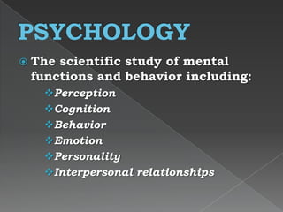 Psychological foundation of curriculum | PPTX