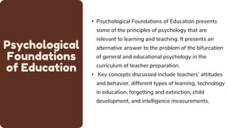 Psychological Foundation of Education.pptx