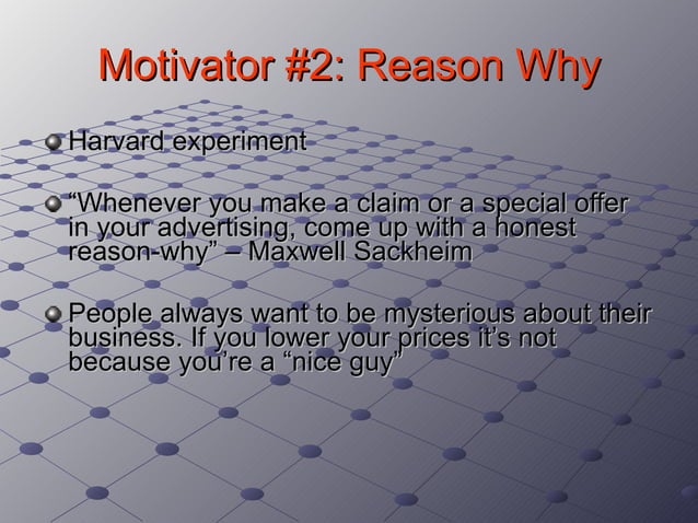 11 Psychological Hot Buttons for Maximum Sales by Yanik Silver | PPT