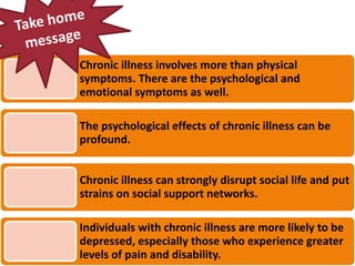 Psychological impact of chronic illness2 | PPTX