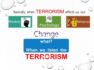 Psychological Impact of Terrorism | PPTX