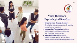 Psychological Impact of Voice Disorders and Therapy | PDF